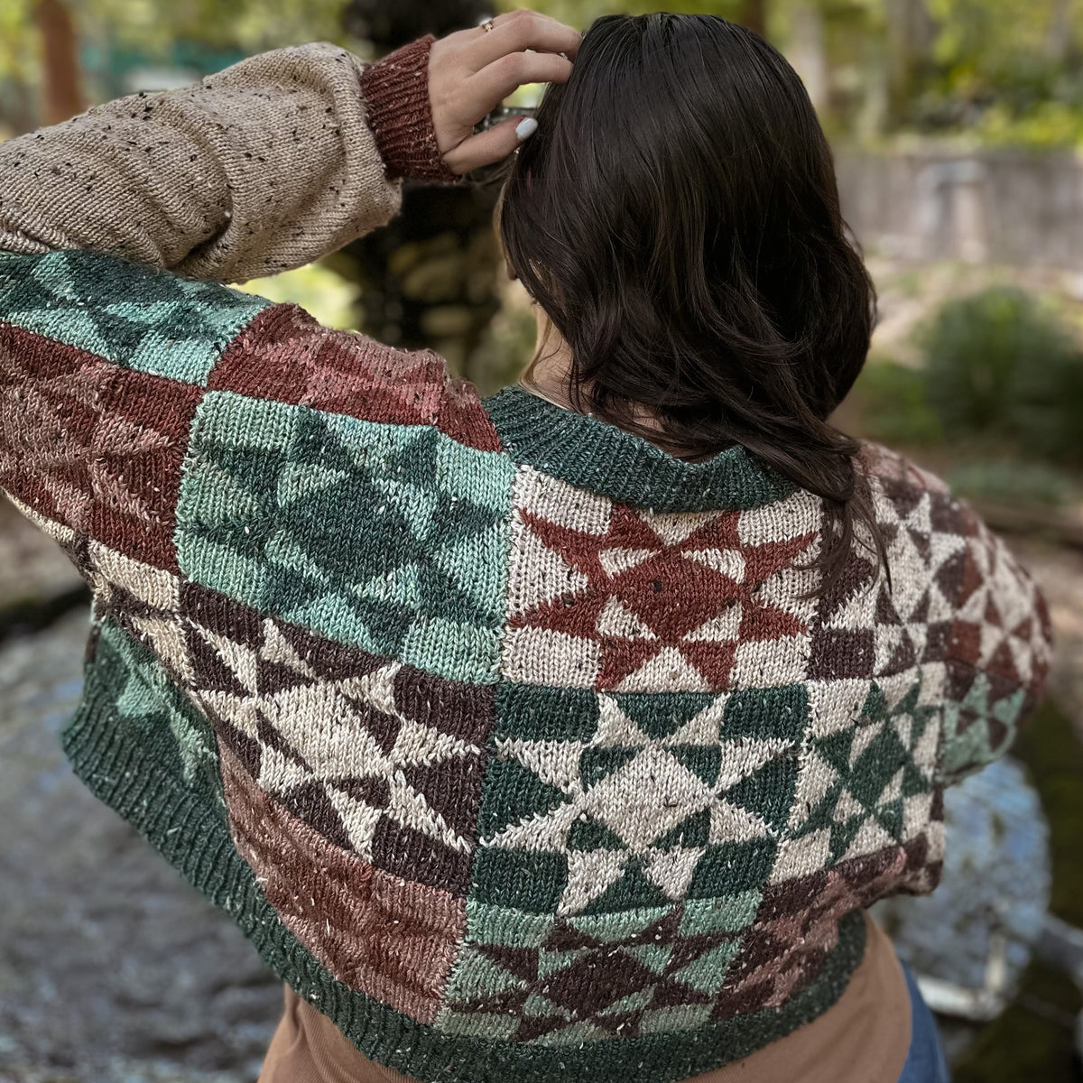 Heirloom Quilt Cardigan Kit - PREORDER 6-WEEK TURNAROUND – TeenyButton ...